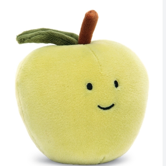 Jellycat | Toys | Jellycat Fabulous Green Apple 3 Nwt | Poshmark